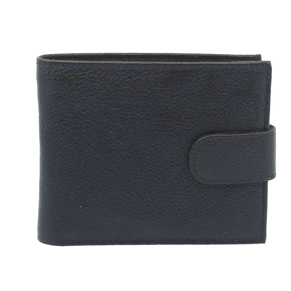 Mens Pebble Grain Wallet with Coin Section 'Ciro' – Bolla Bags