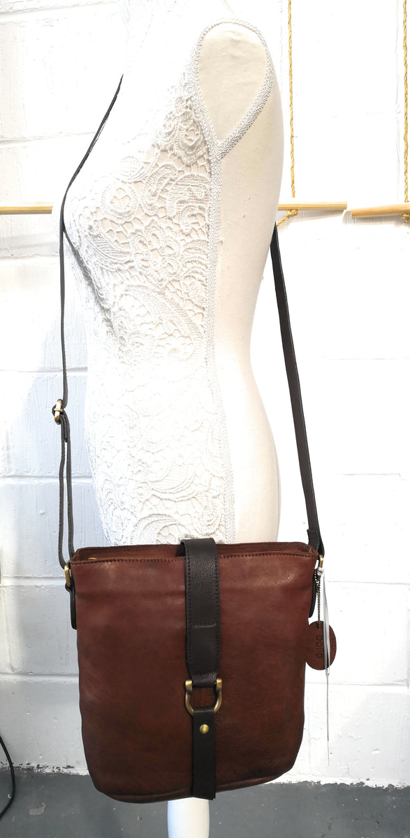 Cross Body Bucket bag - Coppice Leather – Bolla Bags